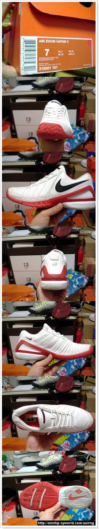 Pgr21 - [일반] [인증해피] 테니스 황제 페더러의 신발 이야기 입니다.